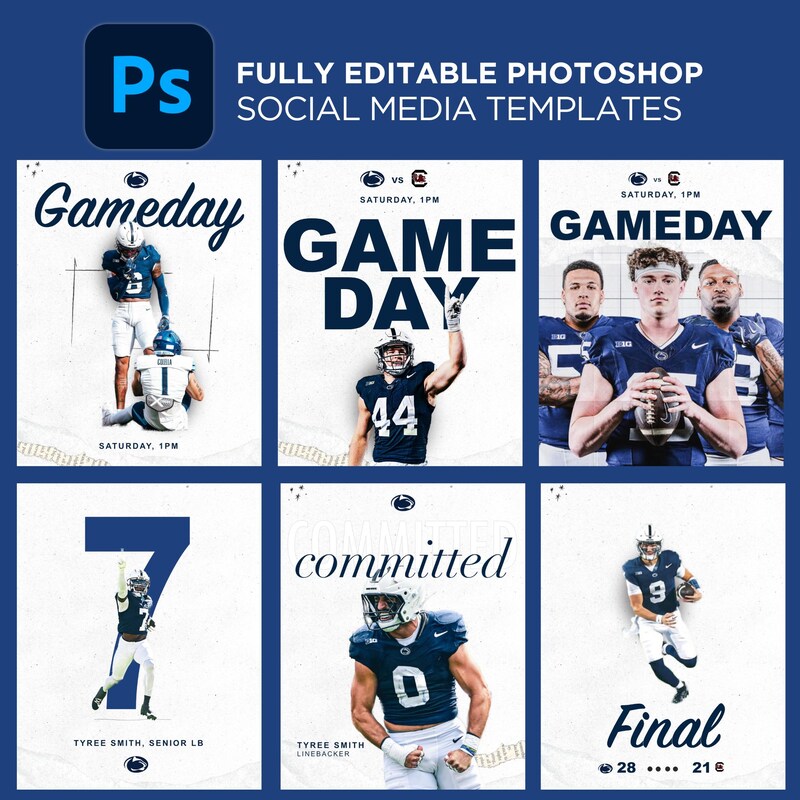 College Game Day Graphics - Etsy