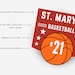 Editable Basketball Locker Printable Cutout Door Sign Locker Decoration ...