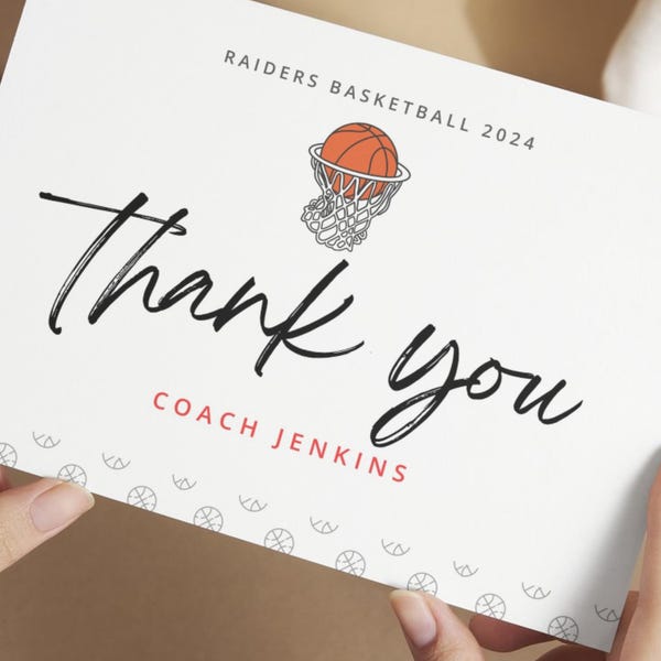 Basketball Coach - Etsy