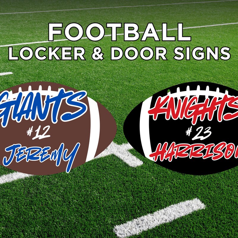 Football Locker Decorations - Etsy
