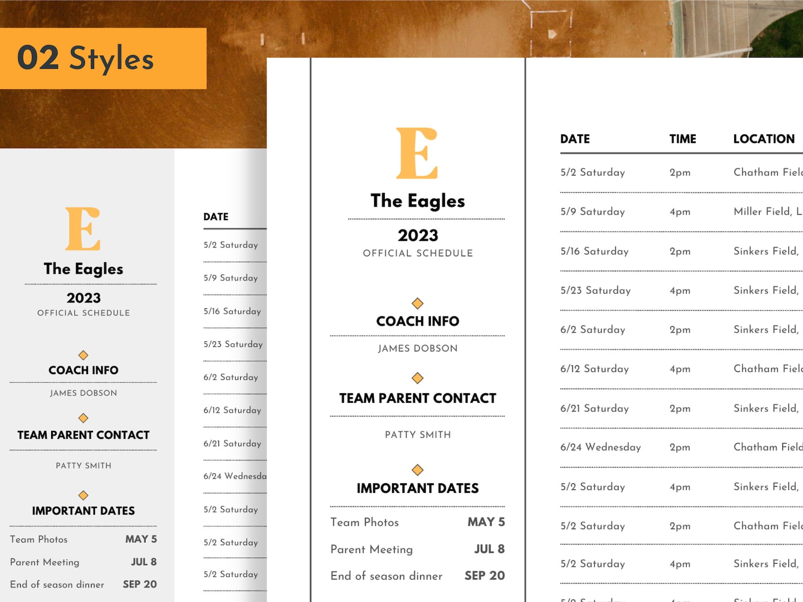 Editable Football Team Schedule Printable Download Canva Football ...