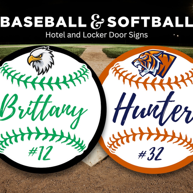 Baseball Dugout Sign - Etsy