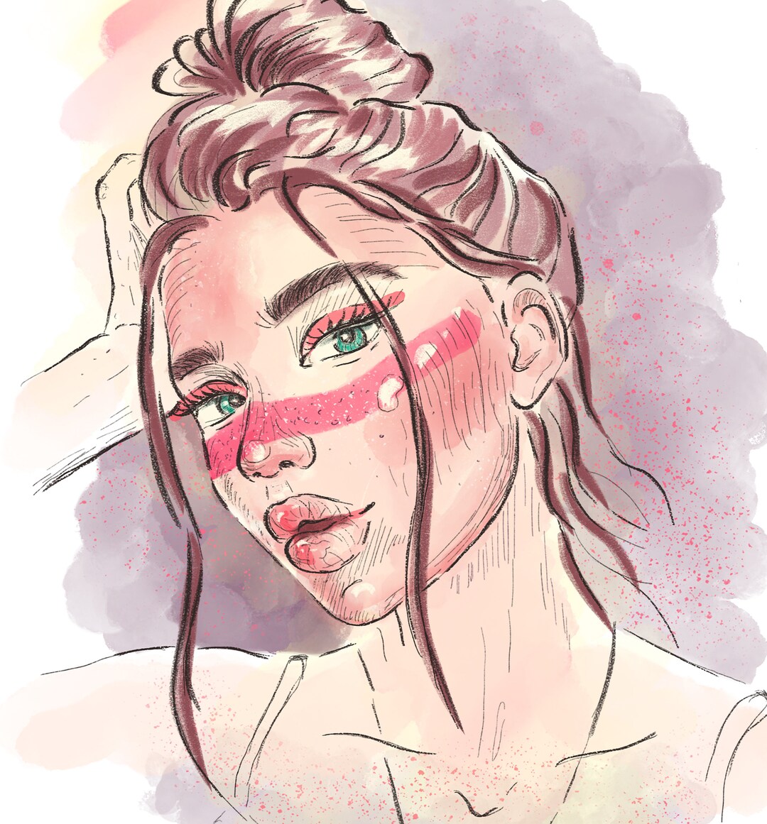 Custom Portrait, Digital Portrait, Portrait Illustration, Portrait for ...