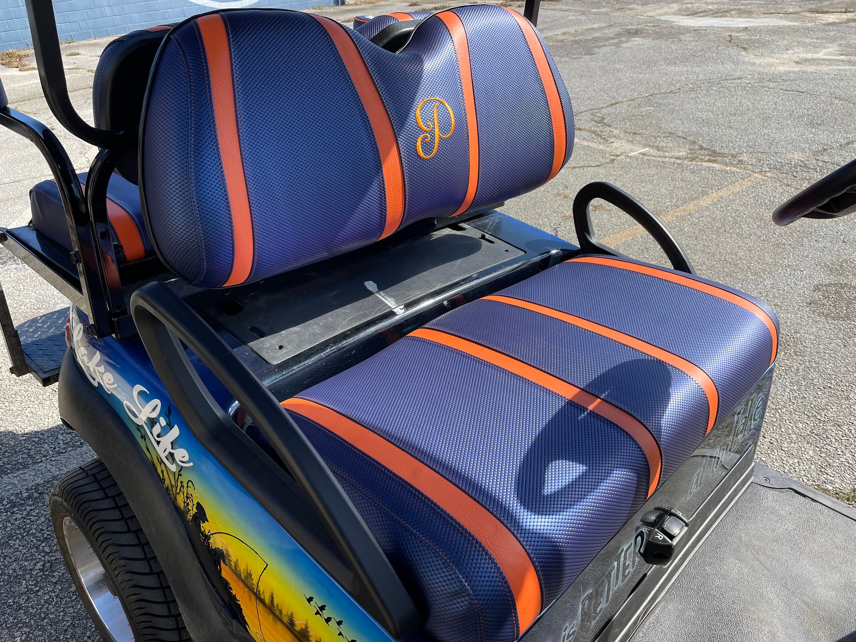 Custom Banded Cobra Golf Cart Seat Covers 4-seater /staple On/do It ...