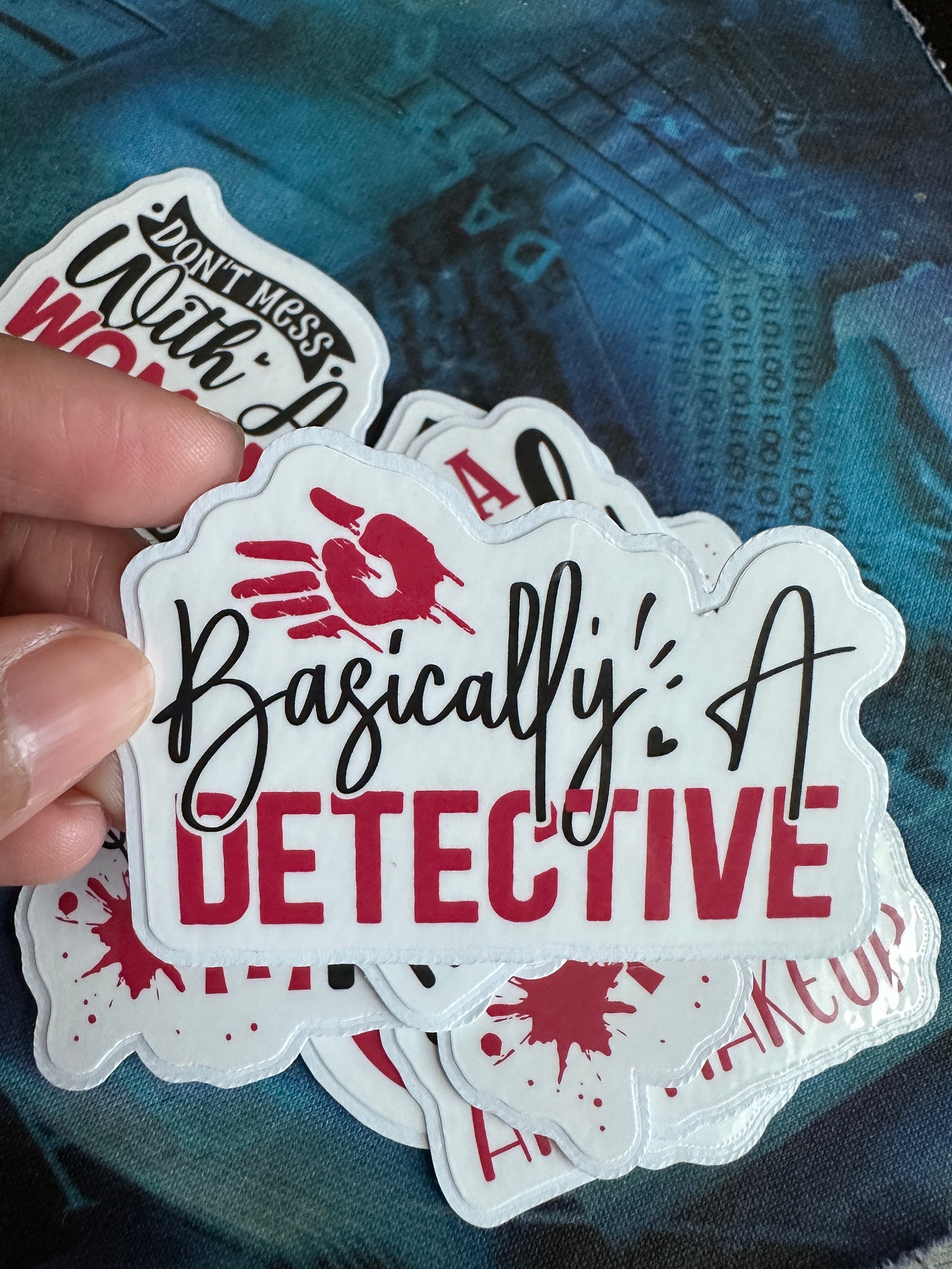 True Crime Sticker Pack True Crime Stickers True Crime - Etsy