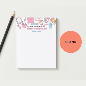 Custom Nurse Notepad, Registered Nurse Memo Pad, Name Notepad RN ...