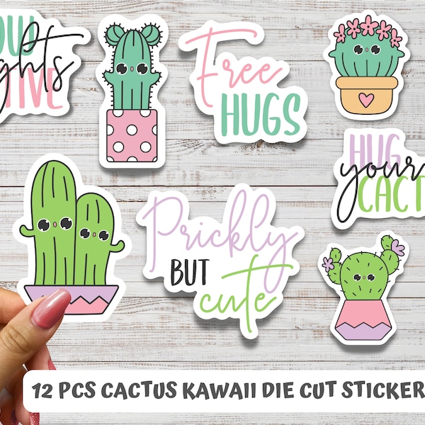 Cactus Sticker - Etsy