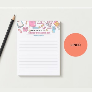 Custom Nurse Notepad, Registered Nurse Memo Pad, Name Notepad RN ...