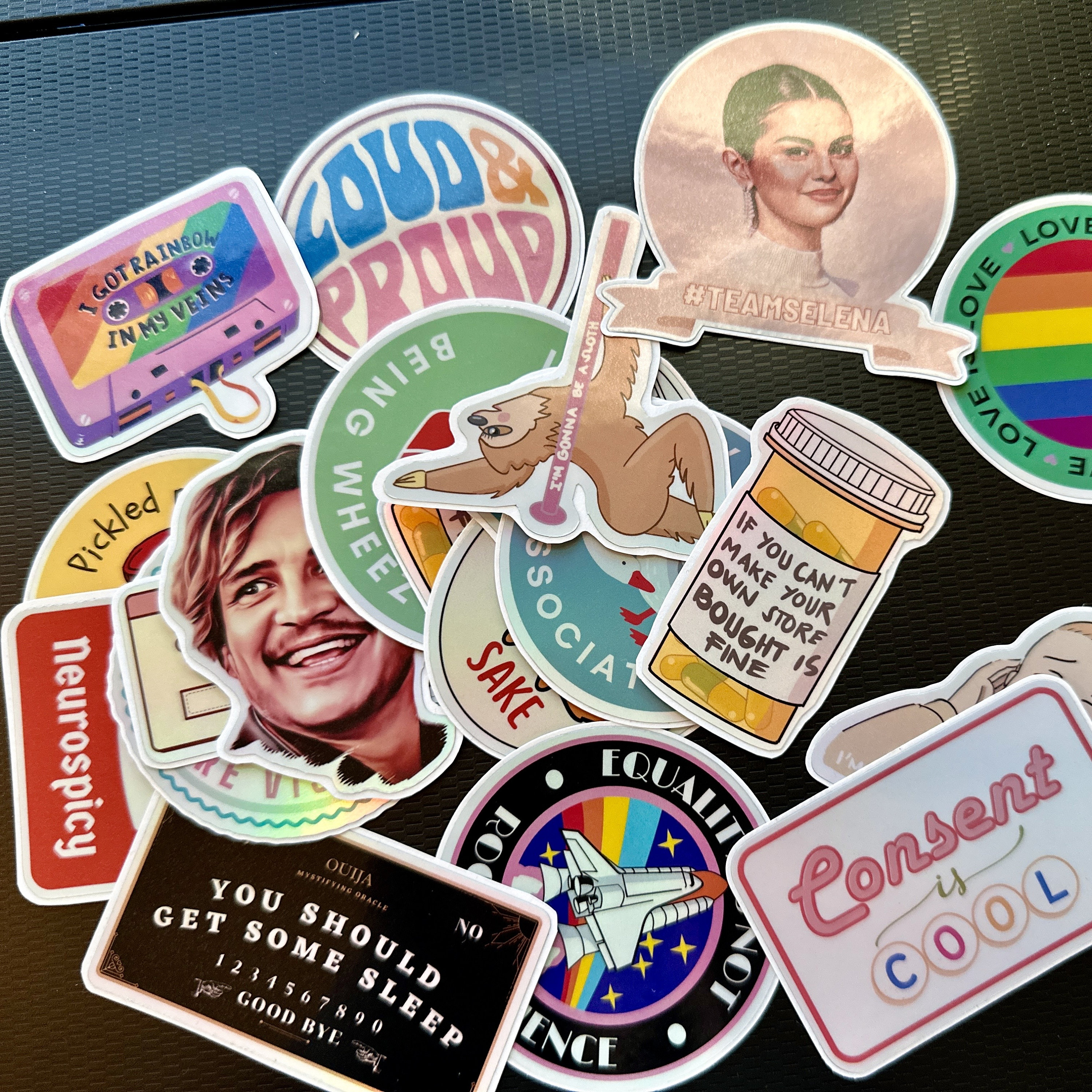 Consent is Cool Sticker Feminist Sticker Holographic Vinyl - Etsy