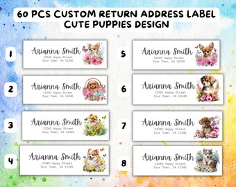 Return Address Labels Stickers Ivy Return Address Labels Cute - Etsy