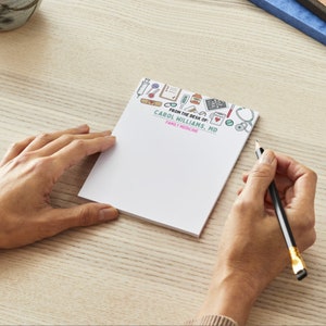 Custom Medical Notepad: Personalized Doctor Memo Pad - Etsy