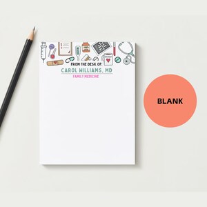 Custom Medical Notepad: Personalized Doctor Memo Pad - Etsy