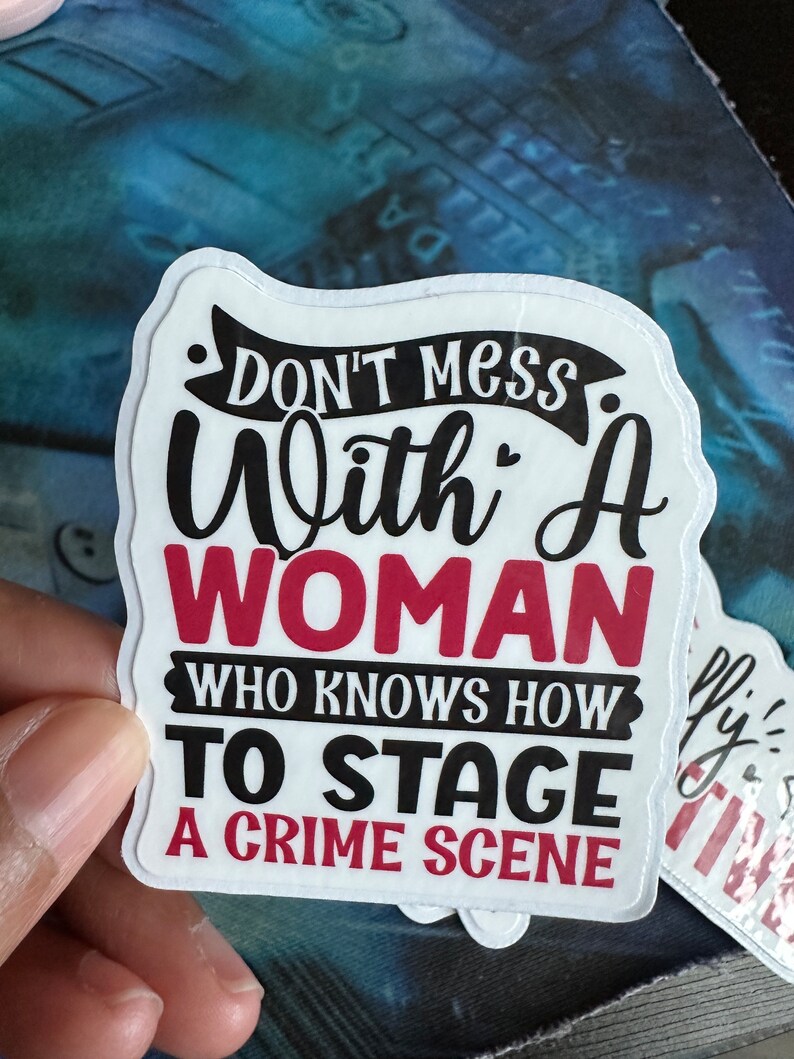 True Crime Sticker Pack True Crime Stickers True Crime - Etsy