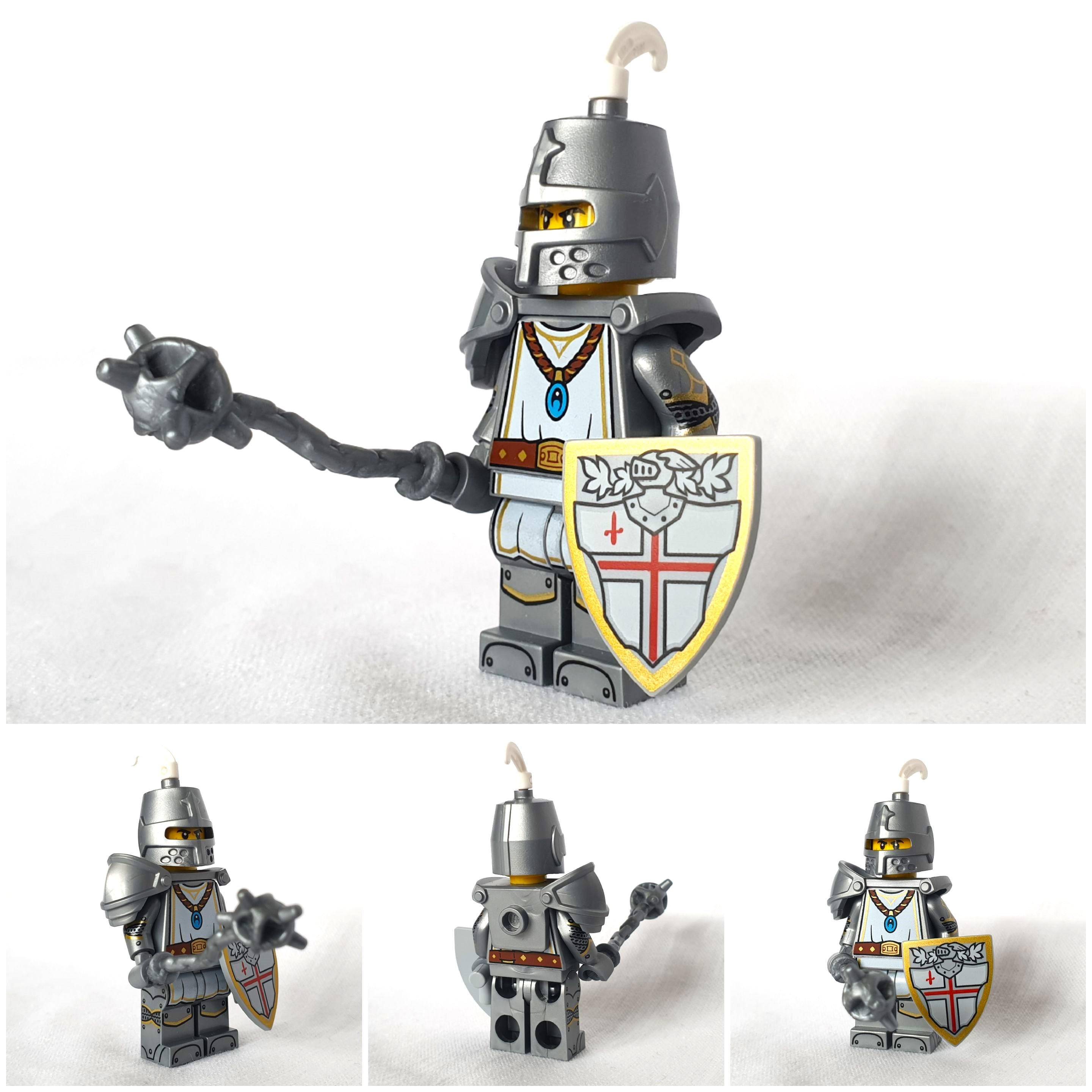 LEGO® Templar Knights Minifigure Moc - Various Crusader Templar Knight ...