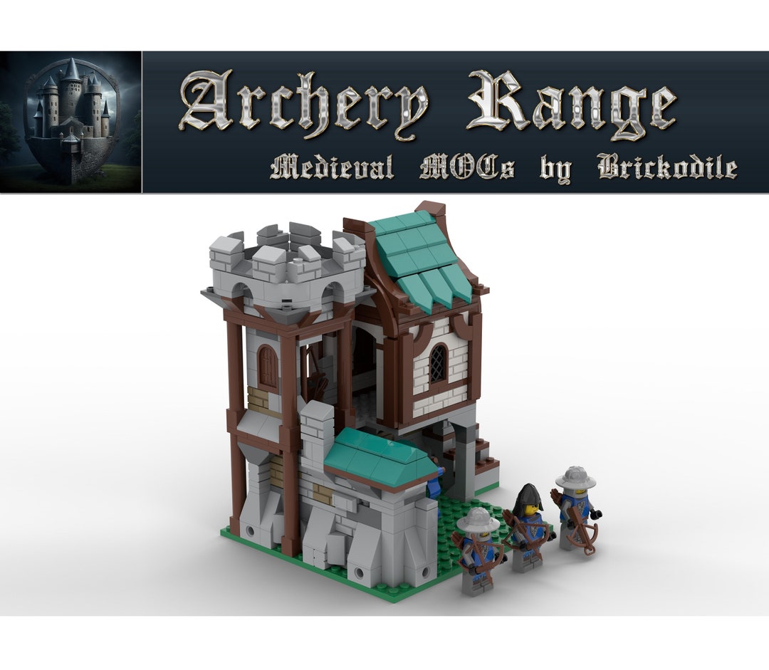 Shooting Range With Watchtower Made of LEGO® Parts MOC Castle/medieval ...