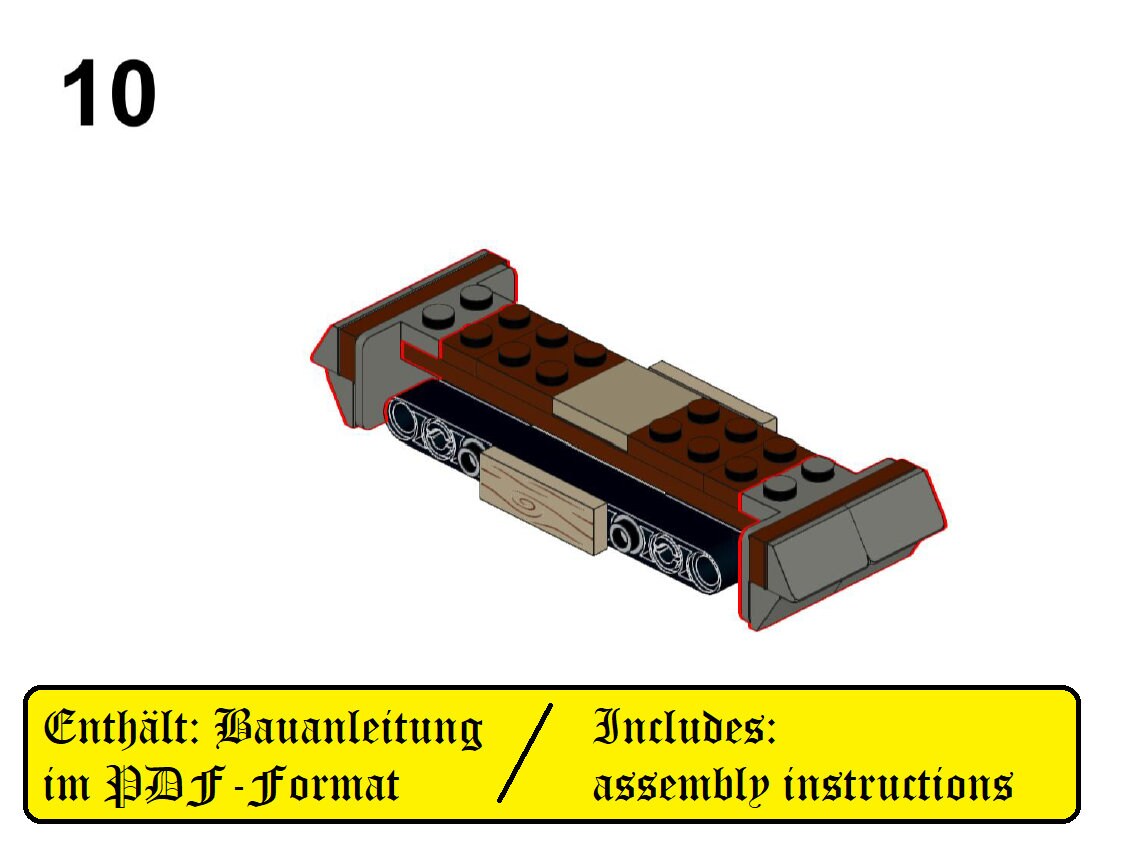 LEGO® Catapult Knight MOC Siege Catapult Castle/kingdoms/medieval Fits ...