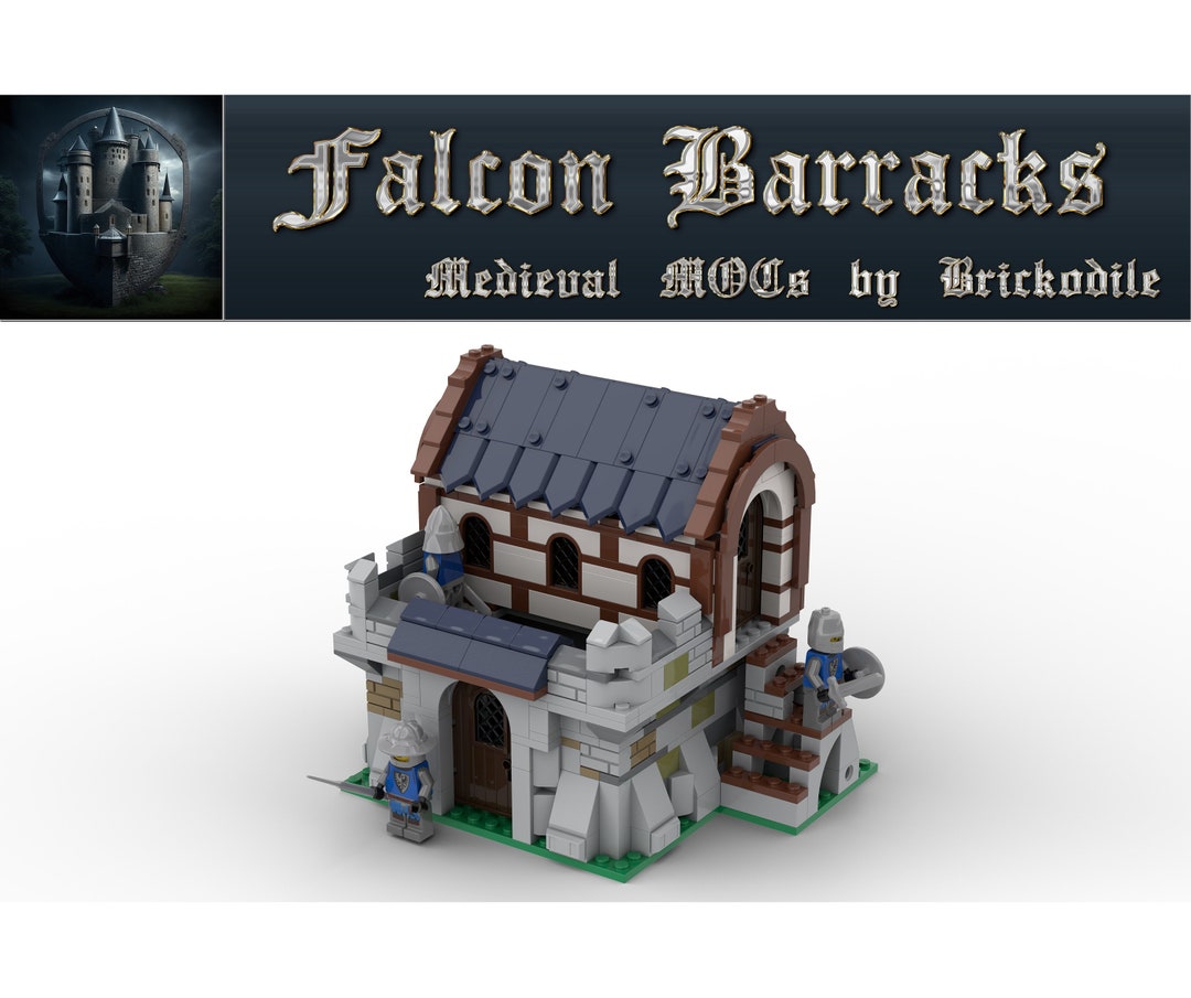 Barracks With Knights Made of LEGO® Parts MOC Castle/kingdoms/medieval ...