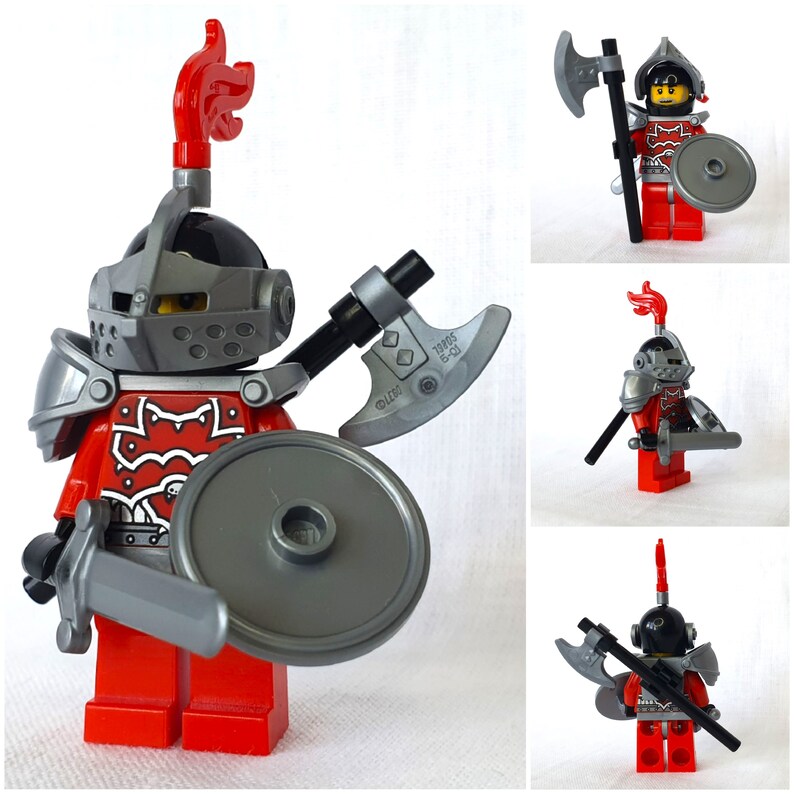 LEGO® Crimson Knights Minifigures Moc Various Crimson Knights ...