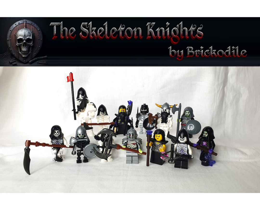 LEGO® Skeleton Knight Moc - Various Knights and Medieval Minifigures to ...