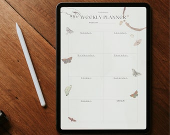 Dark Academia Aesthetic Weekly Planner Instant Download! - Etsy