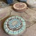 Mosaic Garden Stepping Stone “weeds” - Etsy