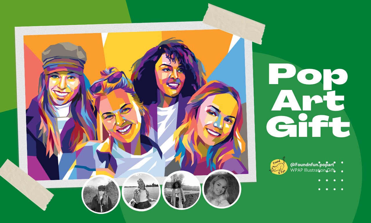 Create Your Photo Into Awesome Custom Wpap Pop Art/ Custom Pop Art ...