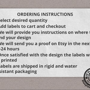 Design Your Own Custom Large Address Labels on Rolls, Personalized ...