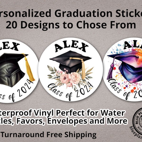 Graduation Stickers - Etsy