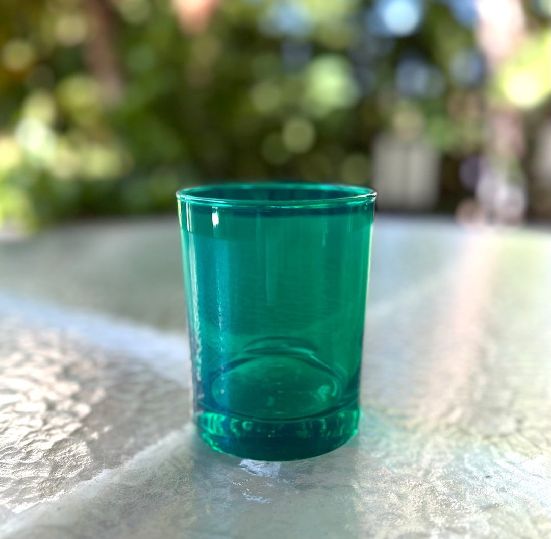 Emerald Green Translucent Candle Jar - Etsy