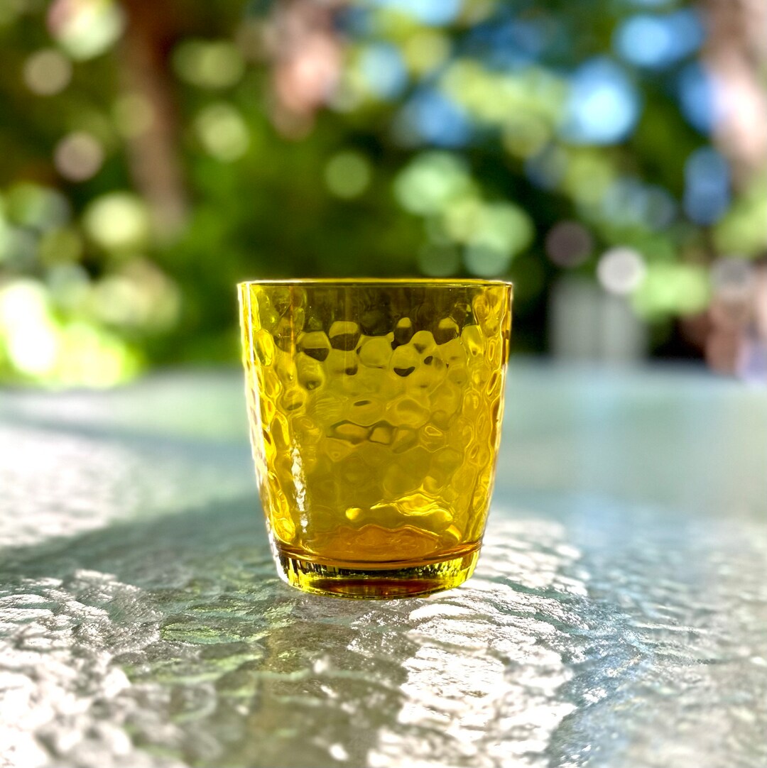 Yellow Translucent Textured Candle Jar - Etsy