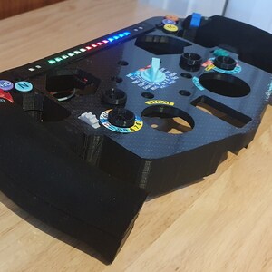Logitech G29 G923 Mercedes F1 Steering Wheel Mod Addon With LED RPM ...