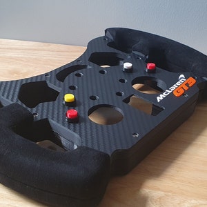 Logitech G29 G923 F1 GT3 Style Steering Wheel Ad on With Gear Shifters ...