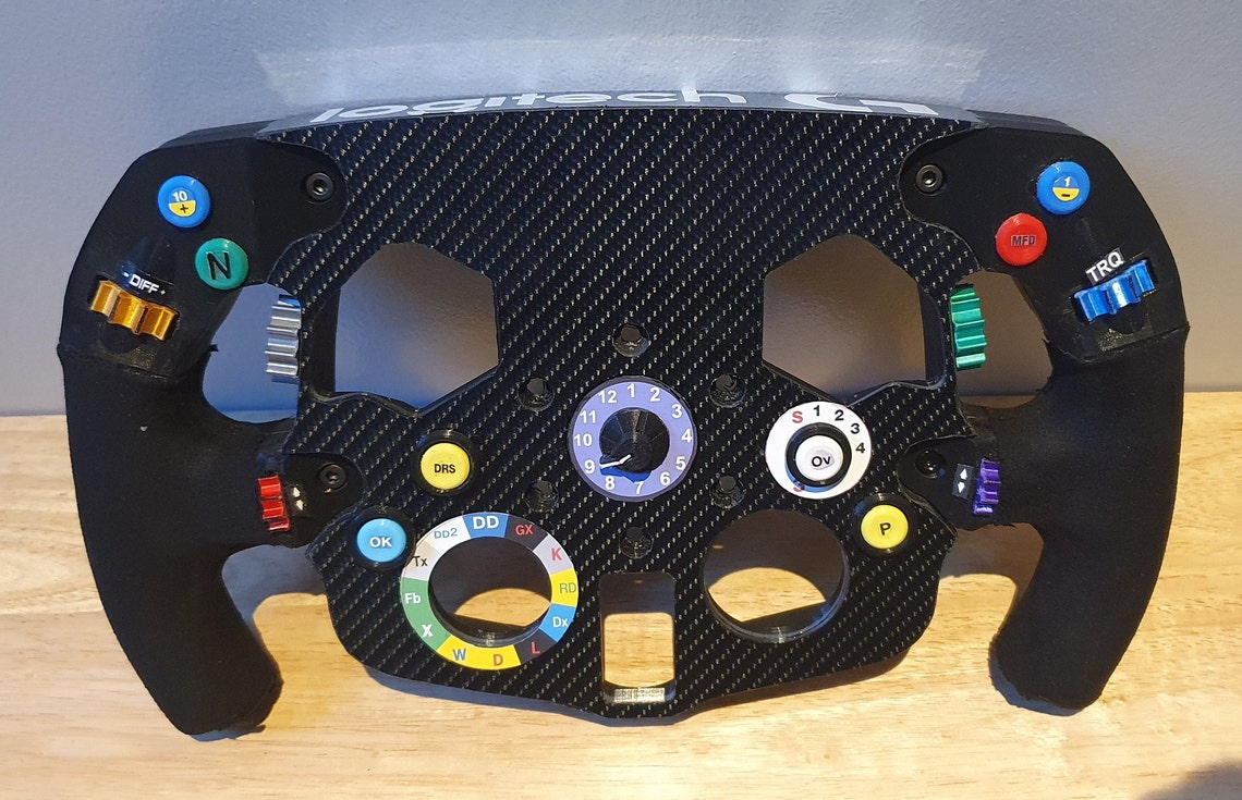 Logitech G29 G923 F1 Steering Wheel Mod and Magnetic Shifters - Etsy
