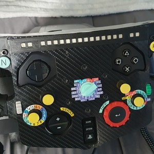 Logitech G29 G923 Mercedes F1 Steering Wheel Mod Addon With LED RPM ...