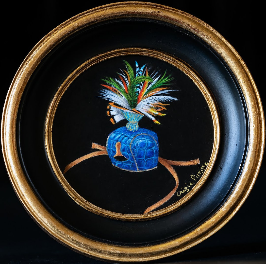 Falcon Hood Art Painting, Falconry Enthusiast, Falcon Print, Art Bird ...