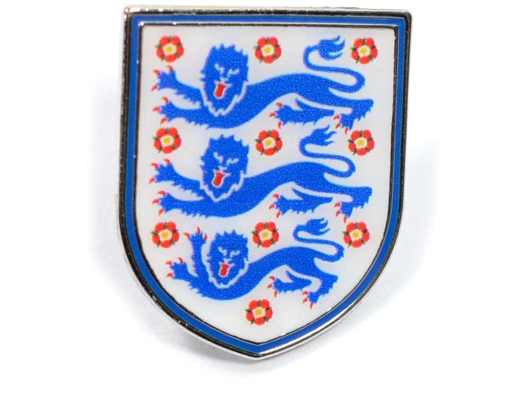 England Three Lions FA Crest Badge - Etsy