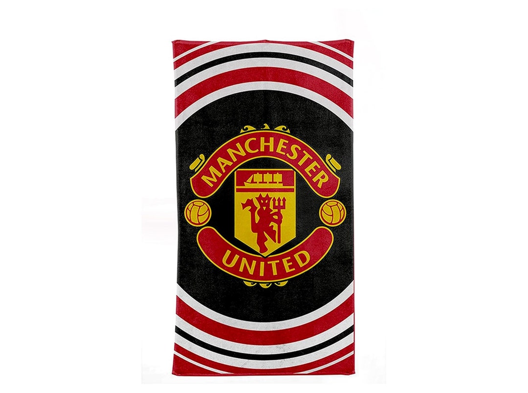 Manchester United Pulse Design Towel- One Size - Etsy