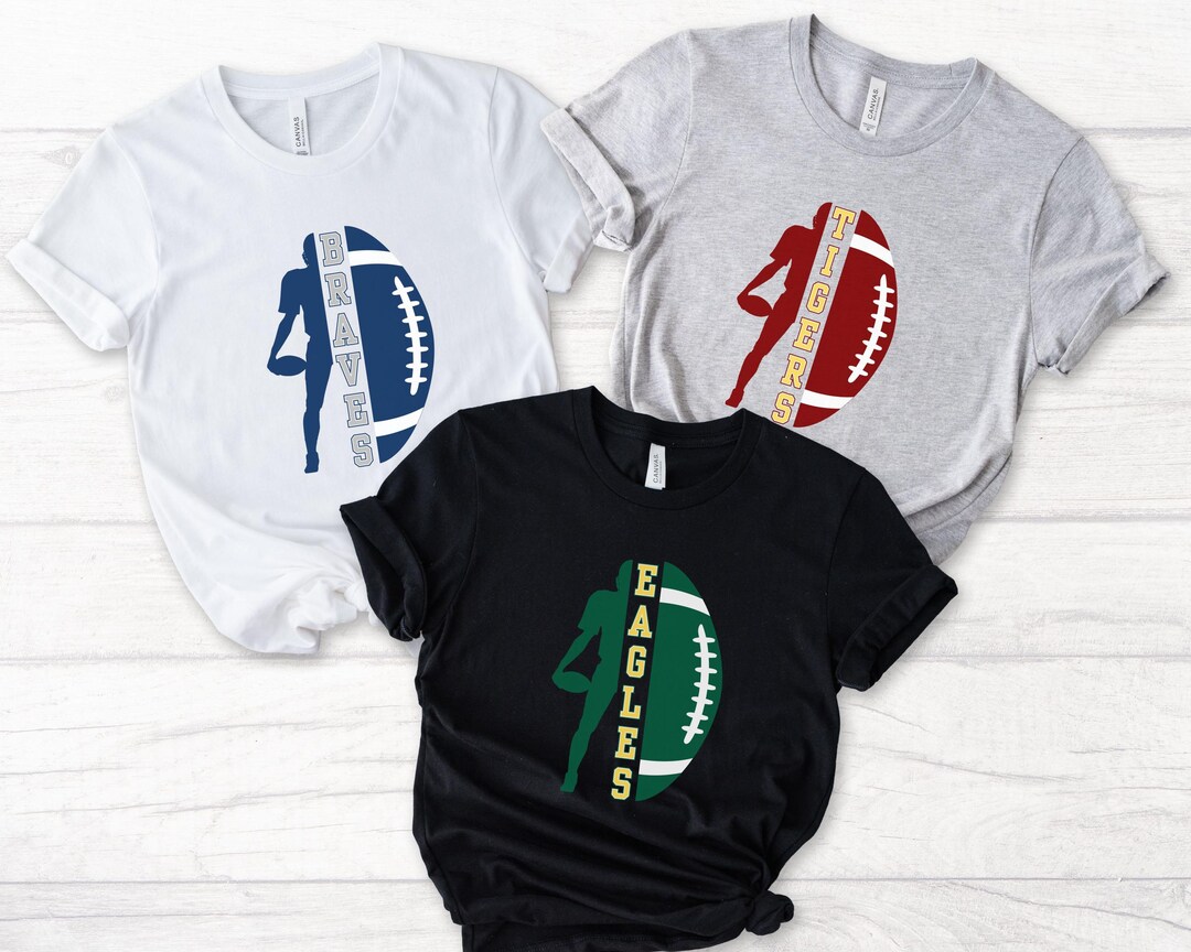 Custom Football Player Shirt, Personalized Team Name Shirt, Custom ...