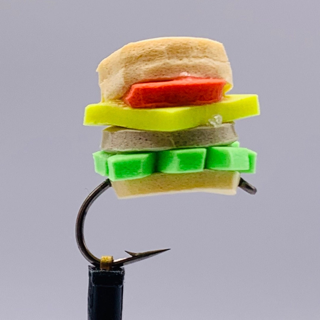 Burger-fly - Bread Fly - Dry Fly - Make Your Own - Fly Fishing ...