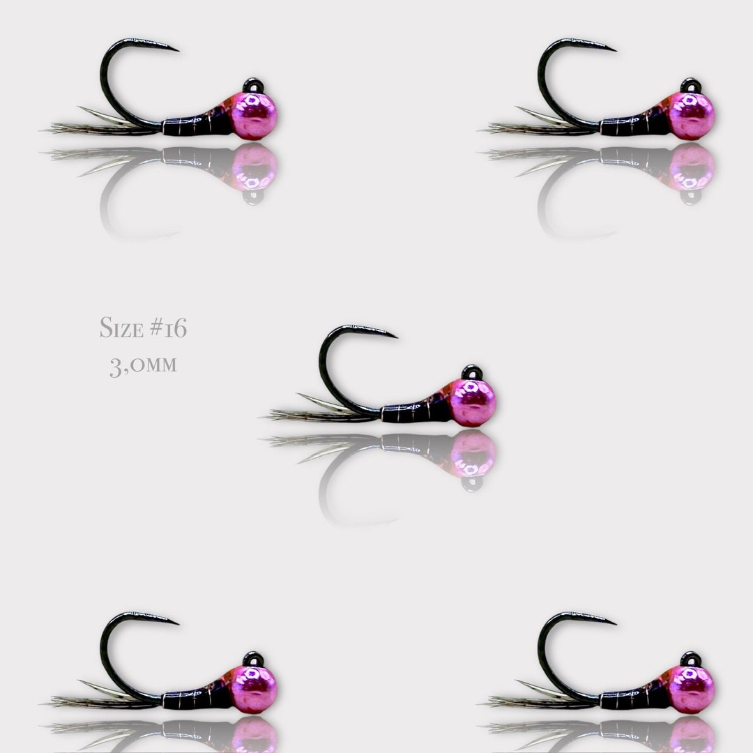 ALP MINI [BROWN] - Nymphs - 5 Pieces - 3.0 Mm/3.5 Mm Tungsten Bead ...