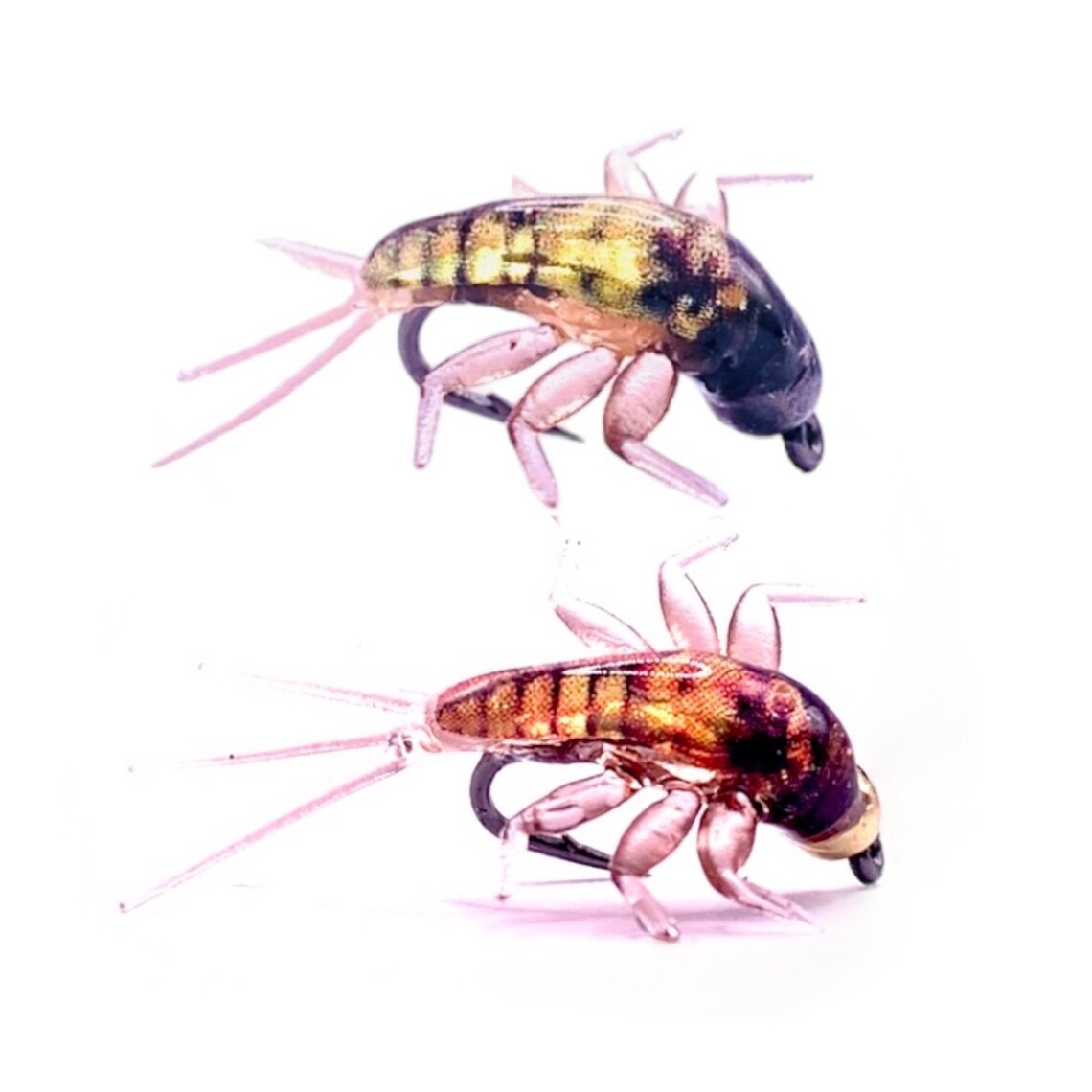3 Pieces - Realistic Mayfly Larva / Nymph - Fly Fishing Lure - Etsy