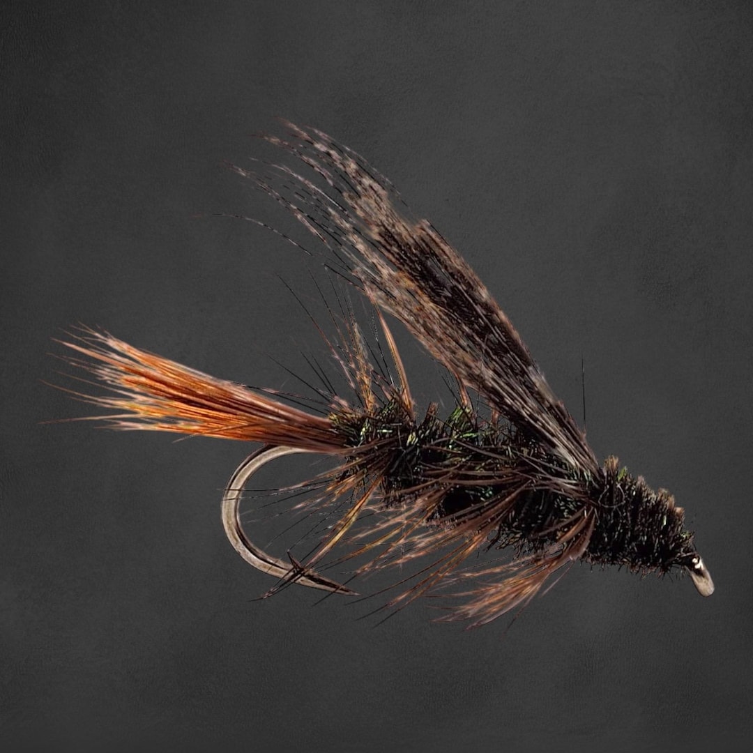 Peacock Caddis Wet Fly - Nymph - Fly Fishing - Fishing Lure for Trout ...