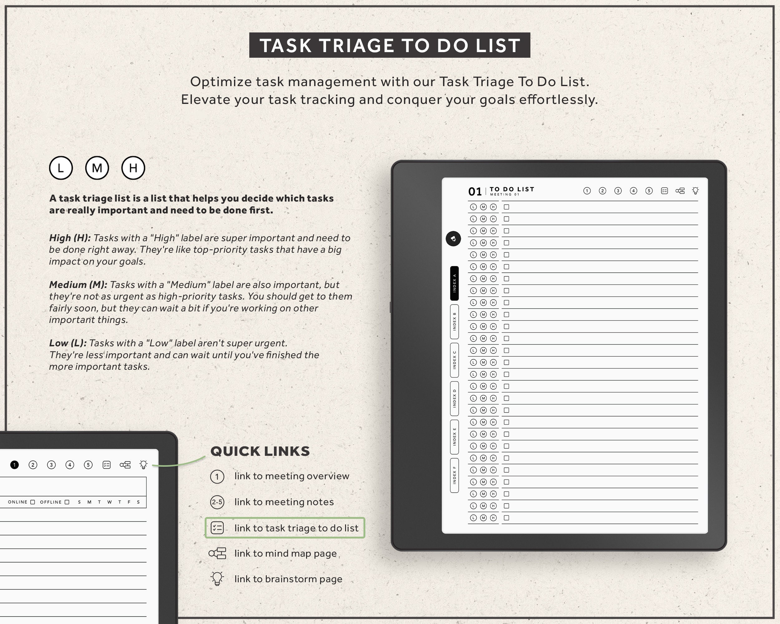 Kindle Scribe Meeting Notes Template, Meeting Book, Kindle Scribe ...