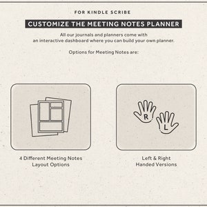 Kindle Scribe Meeting Notes Template, Meeting Book, Kindle Scribe ...