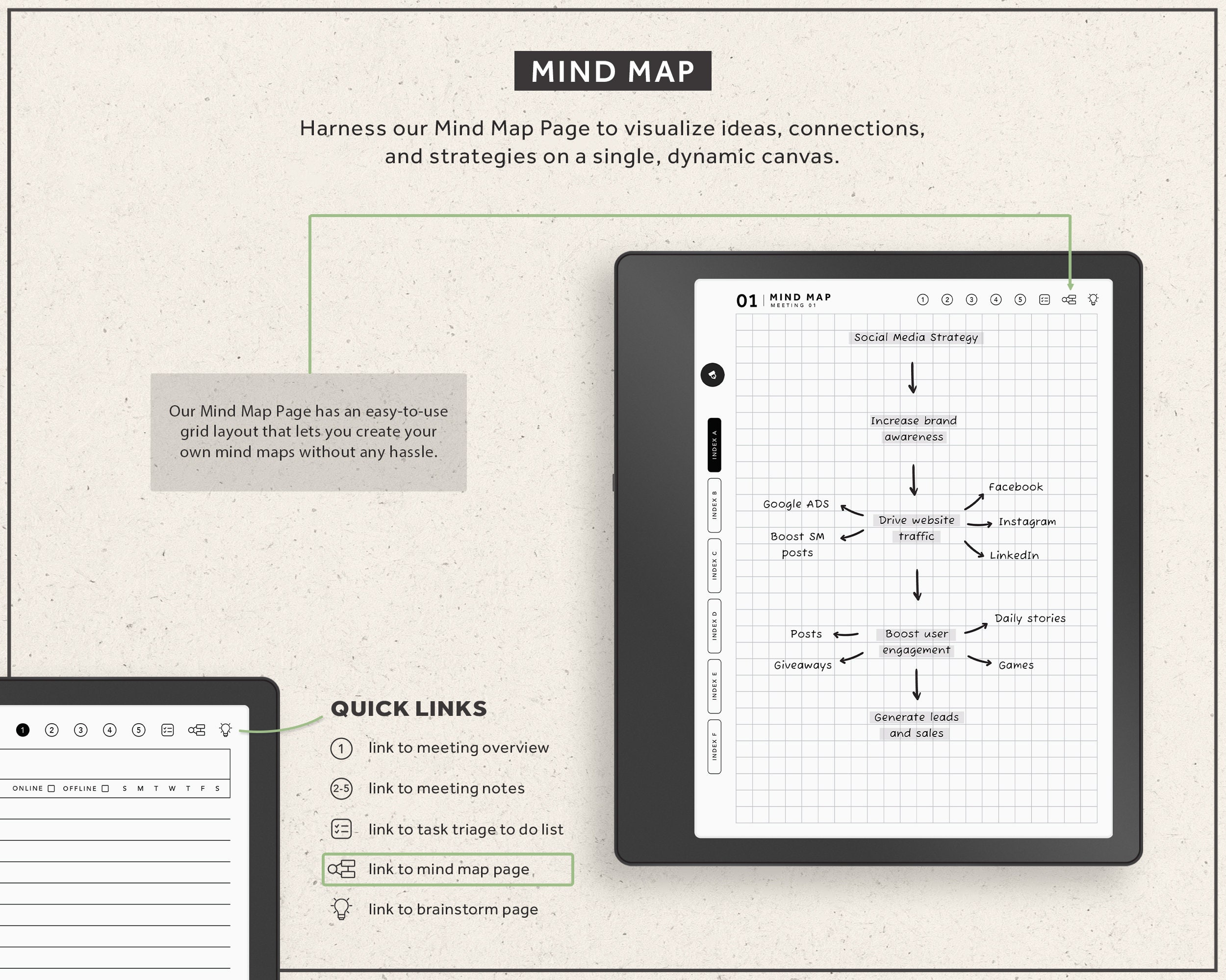Kindle Scribe Meeting Notes Template, Meeting Book, Kindle Scribe ...