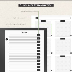 Kindle Scribe Sticky Notes, Kindle Scribe Template, Dot Grid Notes ...
