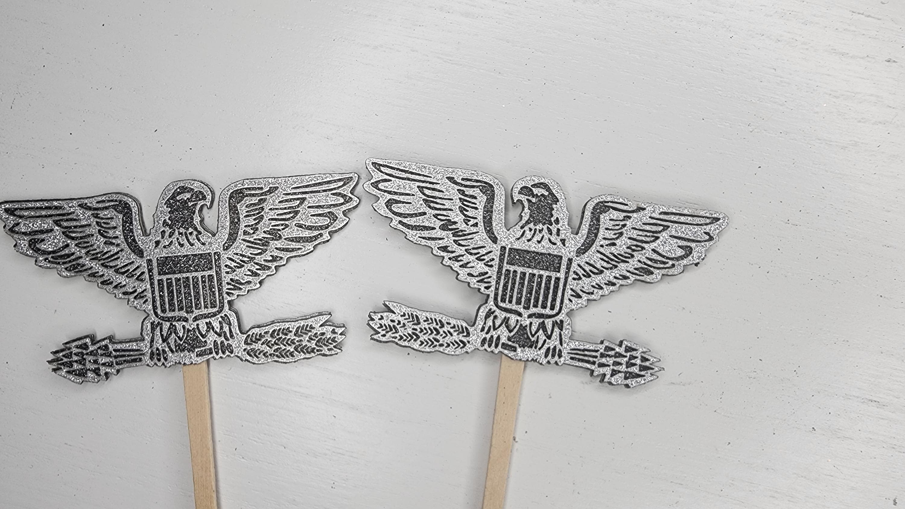 Officer Rank Insignia Cupcake Topper, Confetti, Double Sided, Veteran ...
