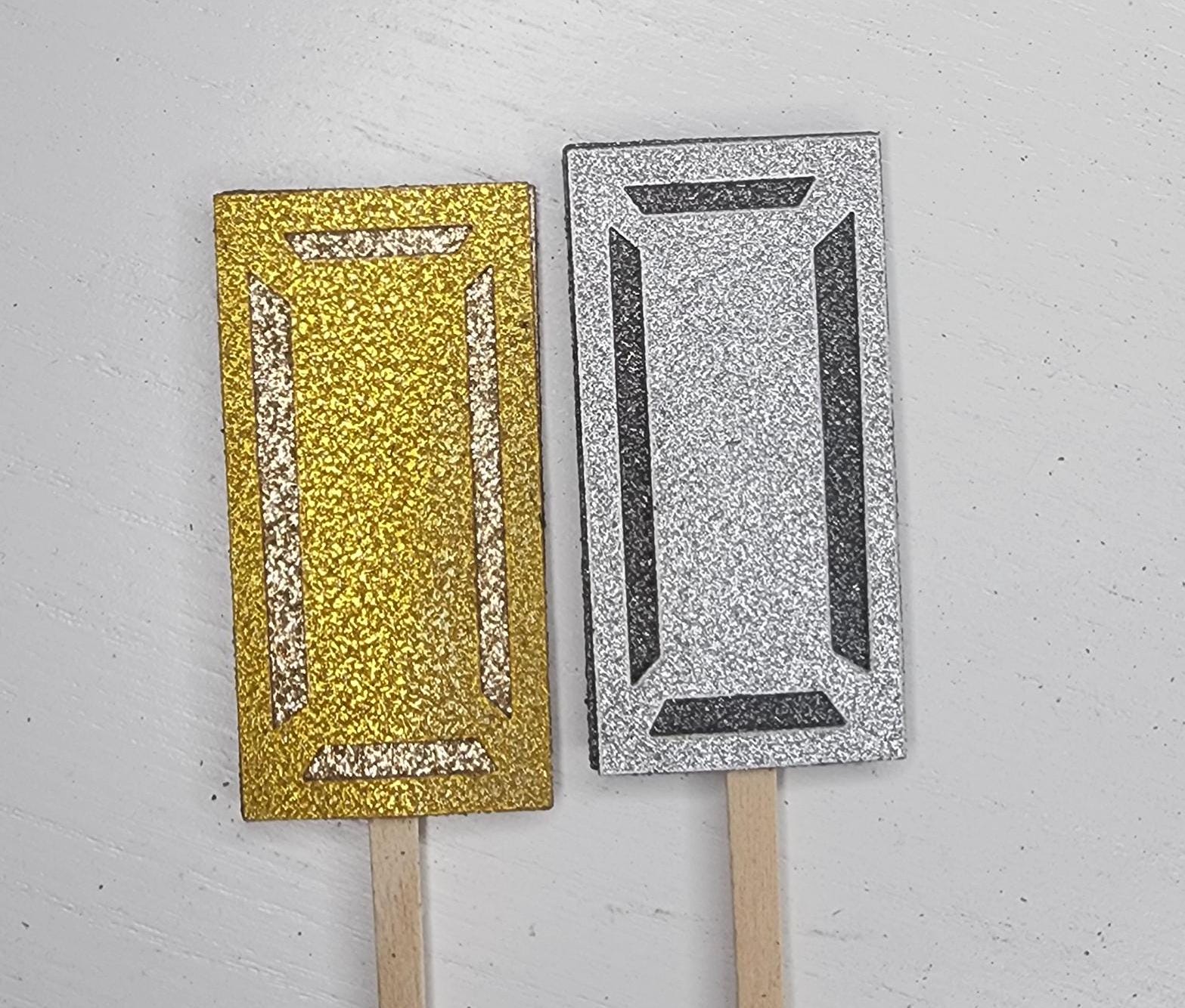 Officer Rank Insignia Cupcake Topper, Confetti, Double Sided, Veteran ...