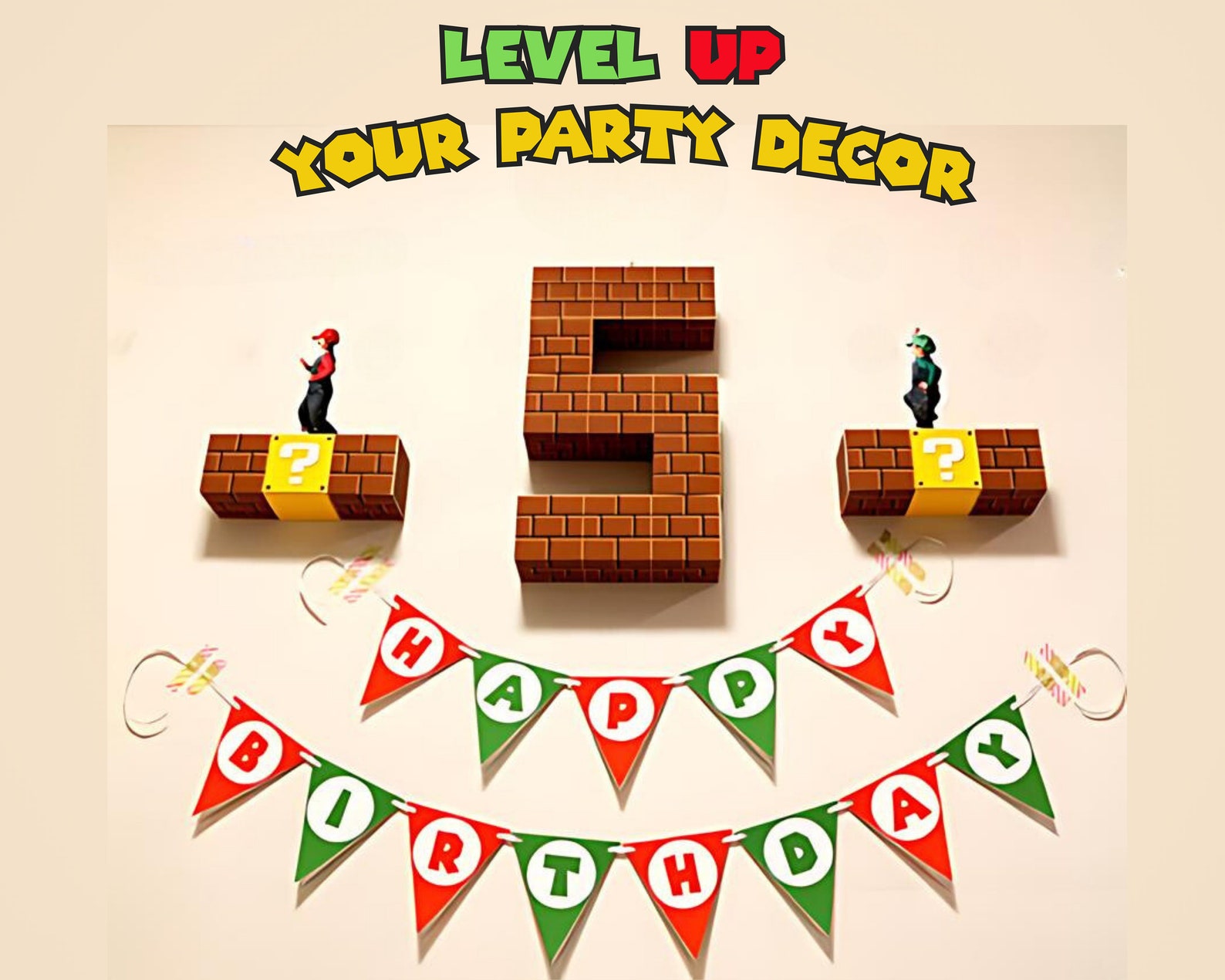 Mario Boxes and Banner, Mario Candy Boxes Printable, Mario Birthday ...