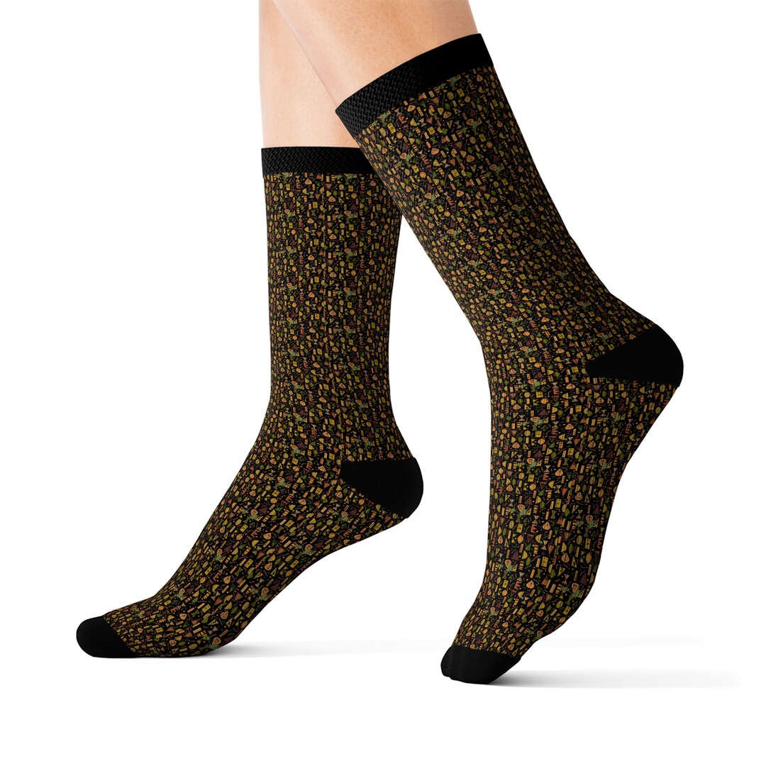 Tree Bark Sublimation Socks, Various Sizes, S, M & L, African - Etsy
